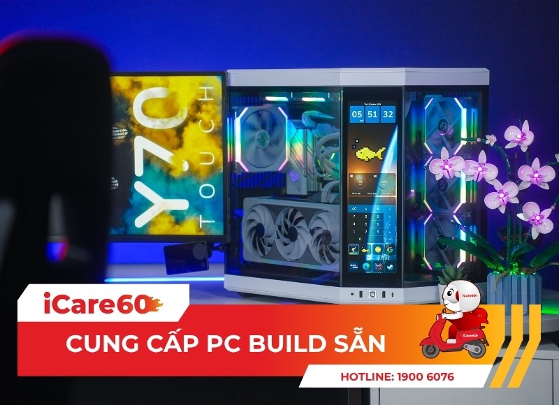 PC Build Sẵn - Gaming, đồ họa, văn phòng cấu hình mạnh